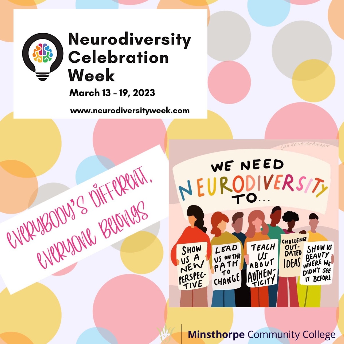 Minsthorpe Community College - Neurodiversity Week
